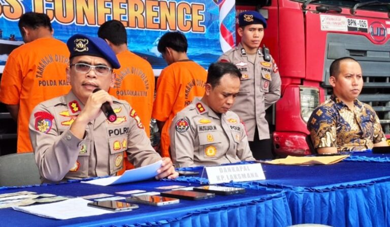 Tiga Tersangka Kasus Dugaan Penyelundupan BBM Bersubsidi di Balikpapan Diringkus Polisi Laut